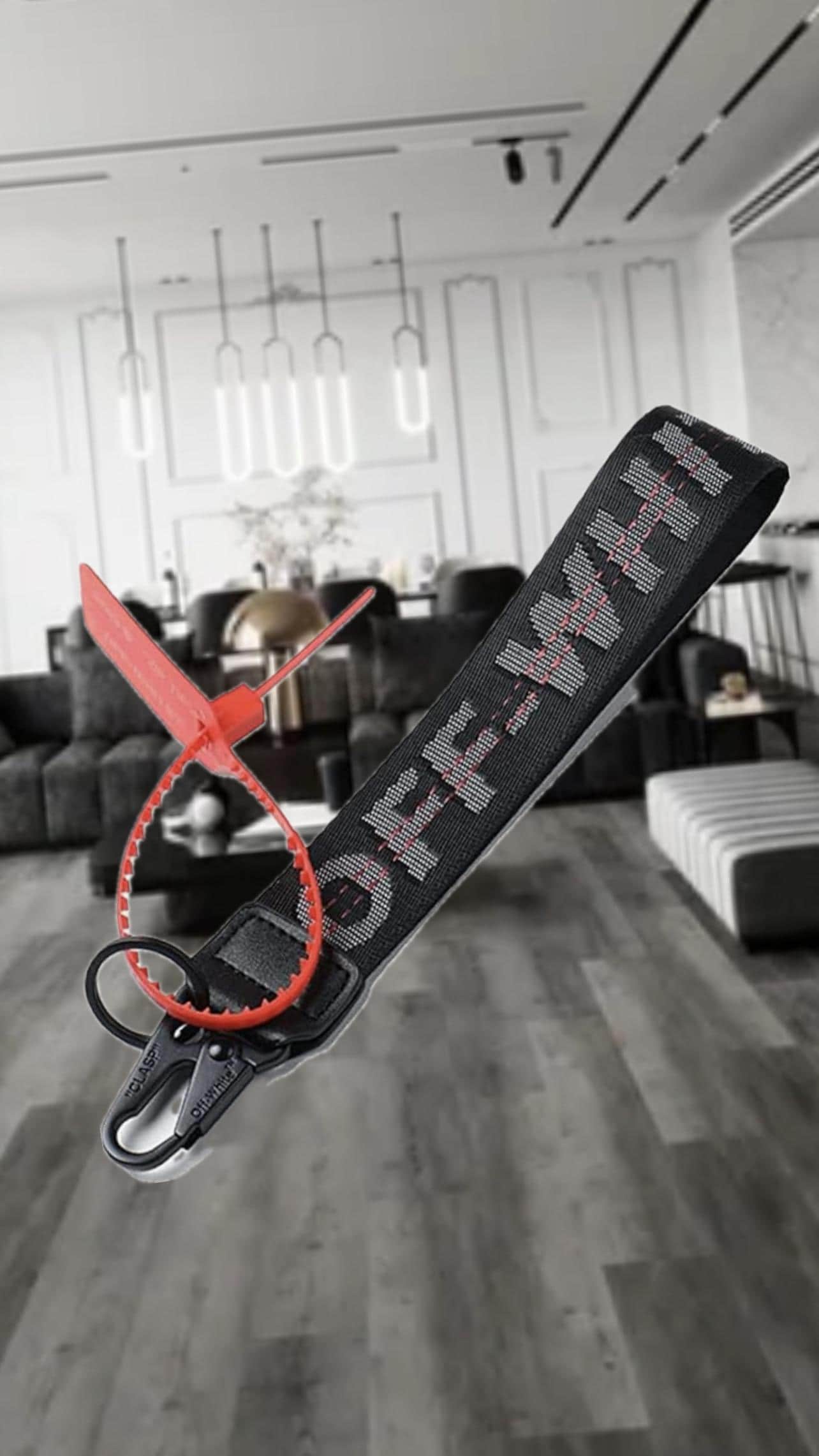 Off-white Inspired Key Chain Strap 10” - Lanyard Keychain - Etsy