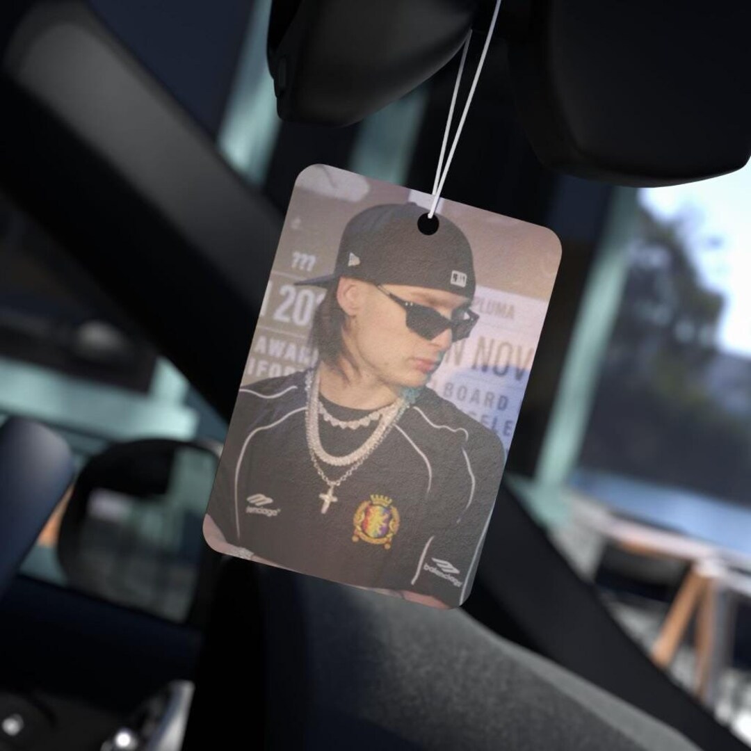 Peso Pluma Car Freshener, Peso Pluma Car Accessories, Peso Pluma Fan ...
