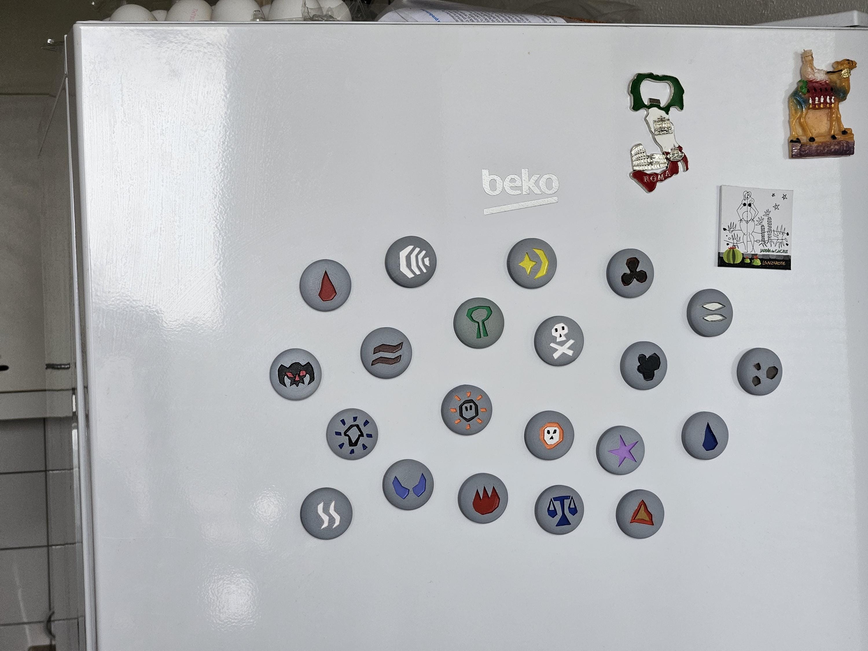 ORIGINAL MODEL - All Runes From Runescape OSRS - 3D Printed and Hand ...