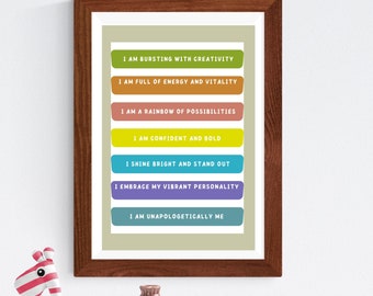 Digital Download Printable Poster Office Decor Wall Decor Positivity ...