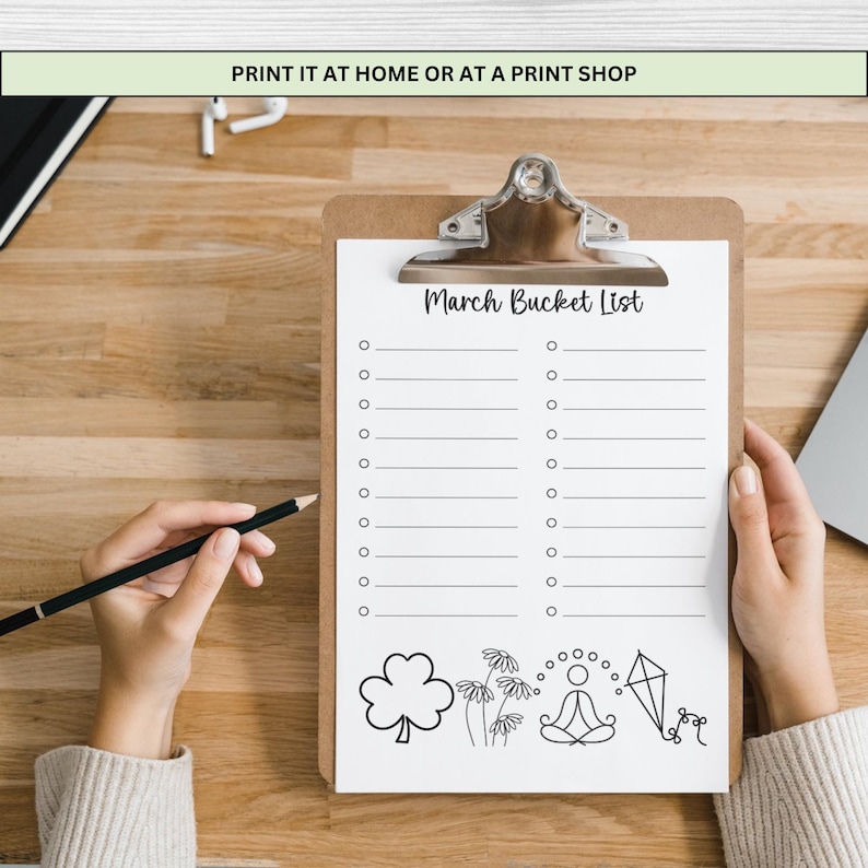 12-month Bucket List Doodles: Coloring Journal Pages (digital Download ...