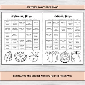 Monthly Bingo Tracker: Customizable Goal Templates (US Letter, A4, A5 ...