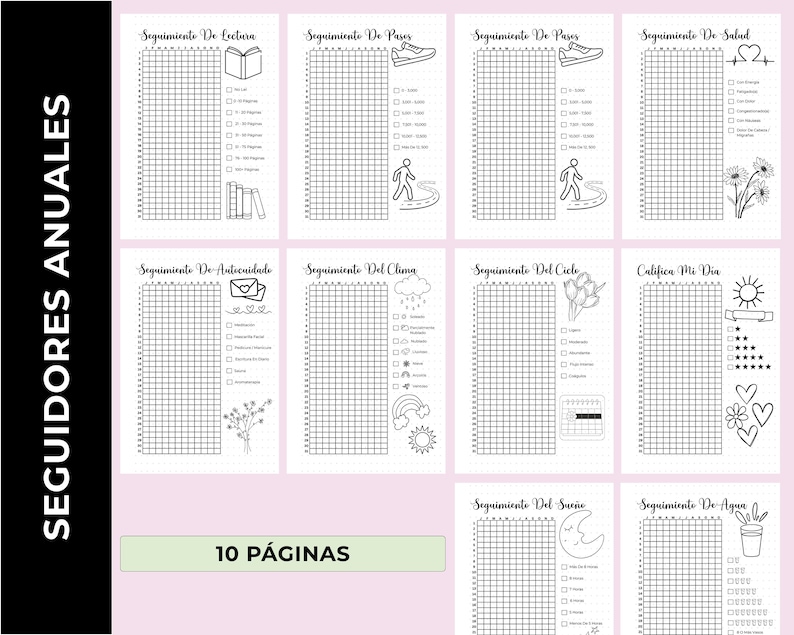 2026 Bullet Journal A5 Imprimible | 135 Páginas | PDF Descargable ...