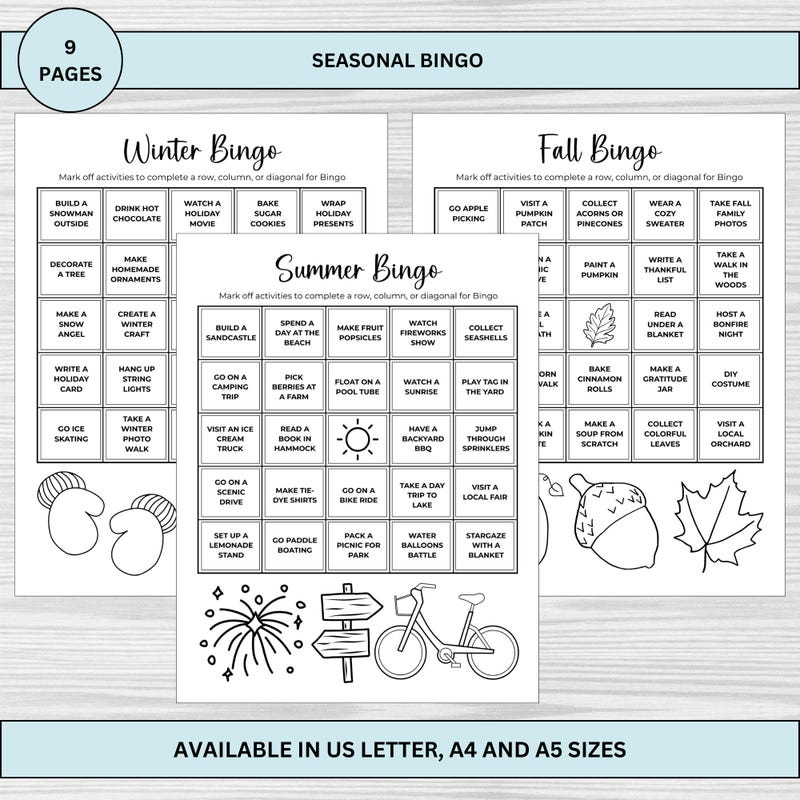 Fun Themes for Fall Winter - Etsy UK