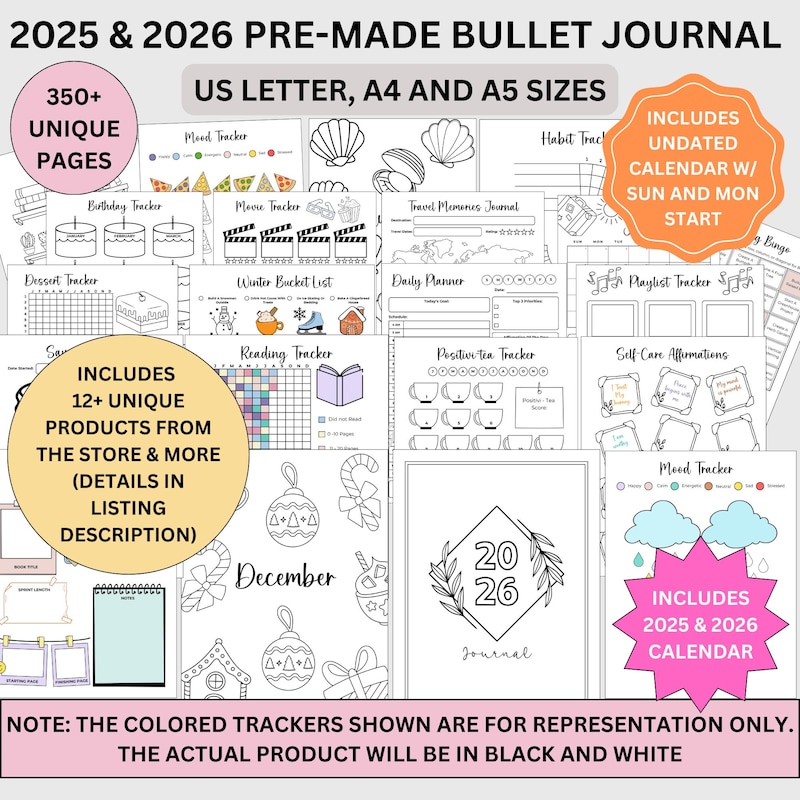 2026 Digital Reading Tracker - Etsy