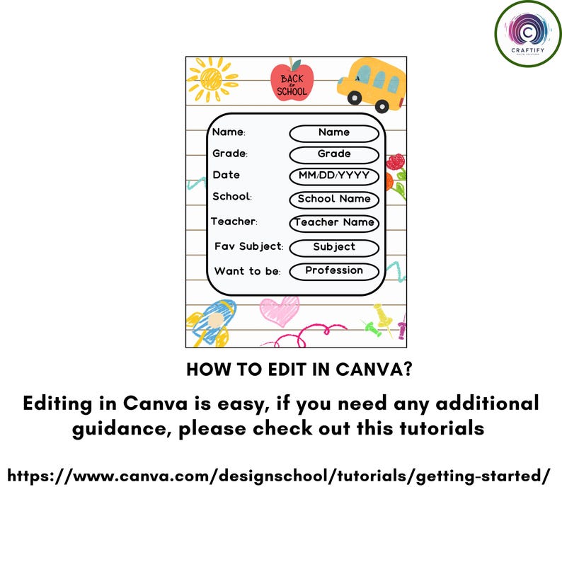 Editable Back to School Sign First Day of School Printable Instant ...