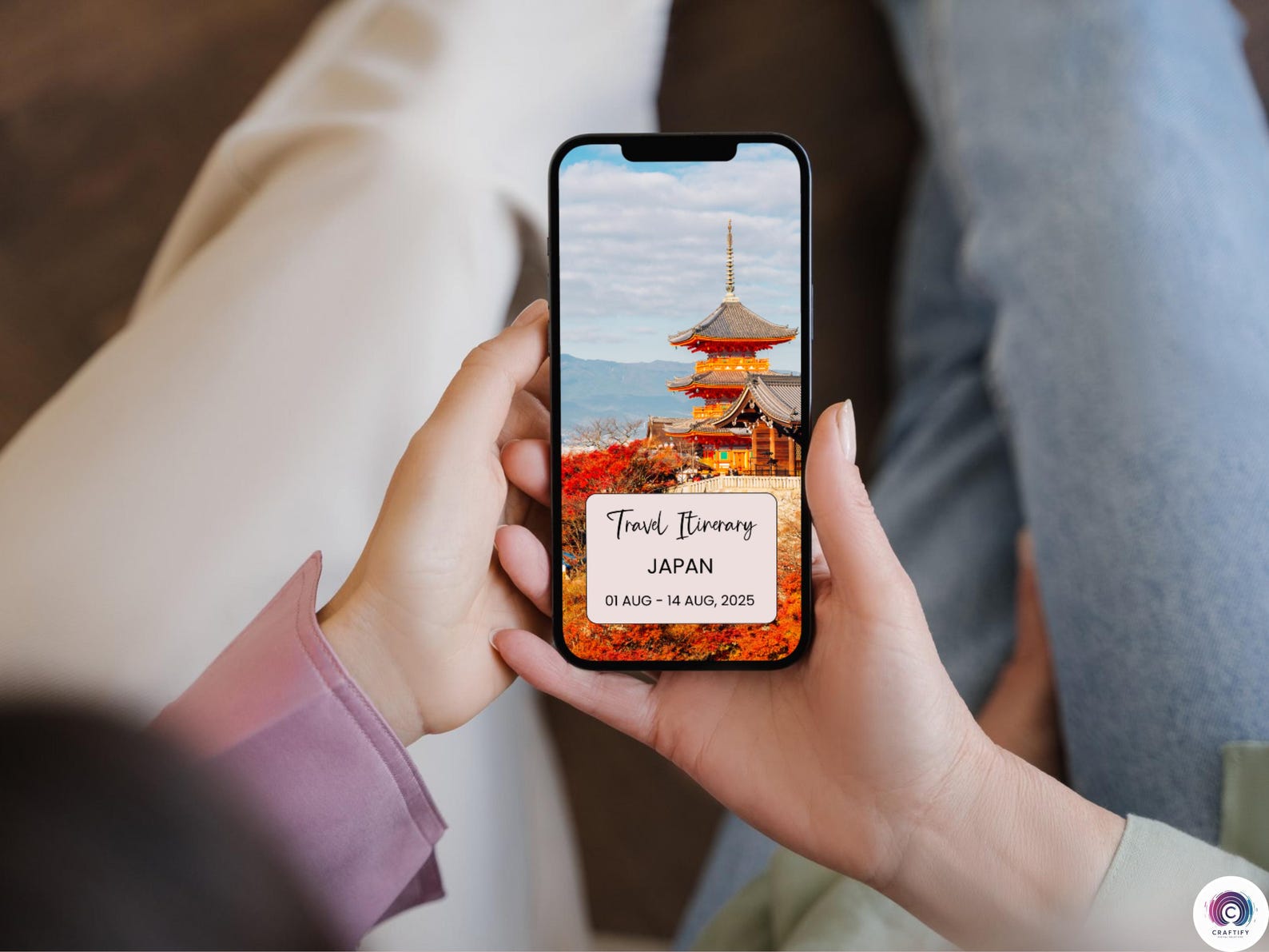 Personalized Canva Travel Itinerary Template Planner - Easy Edit ...