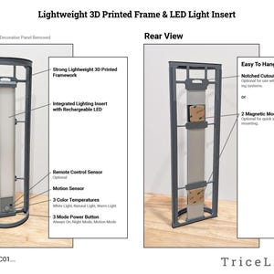 Rechargeable Wall Sconce - SC01 - BOHO02 - Etsy