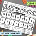 First Day of School Printable Countdown Printable, Back to School ...