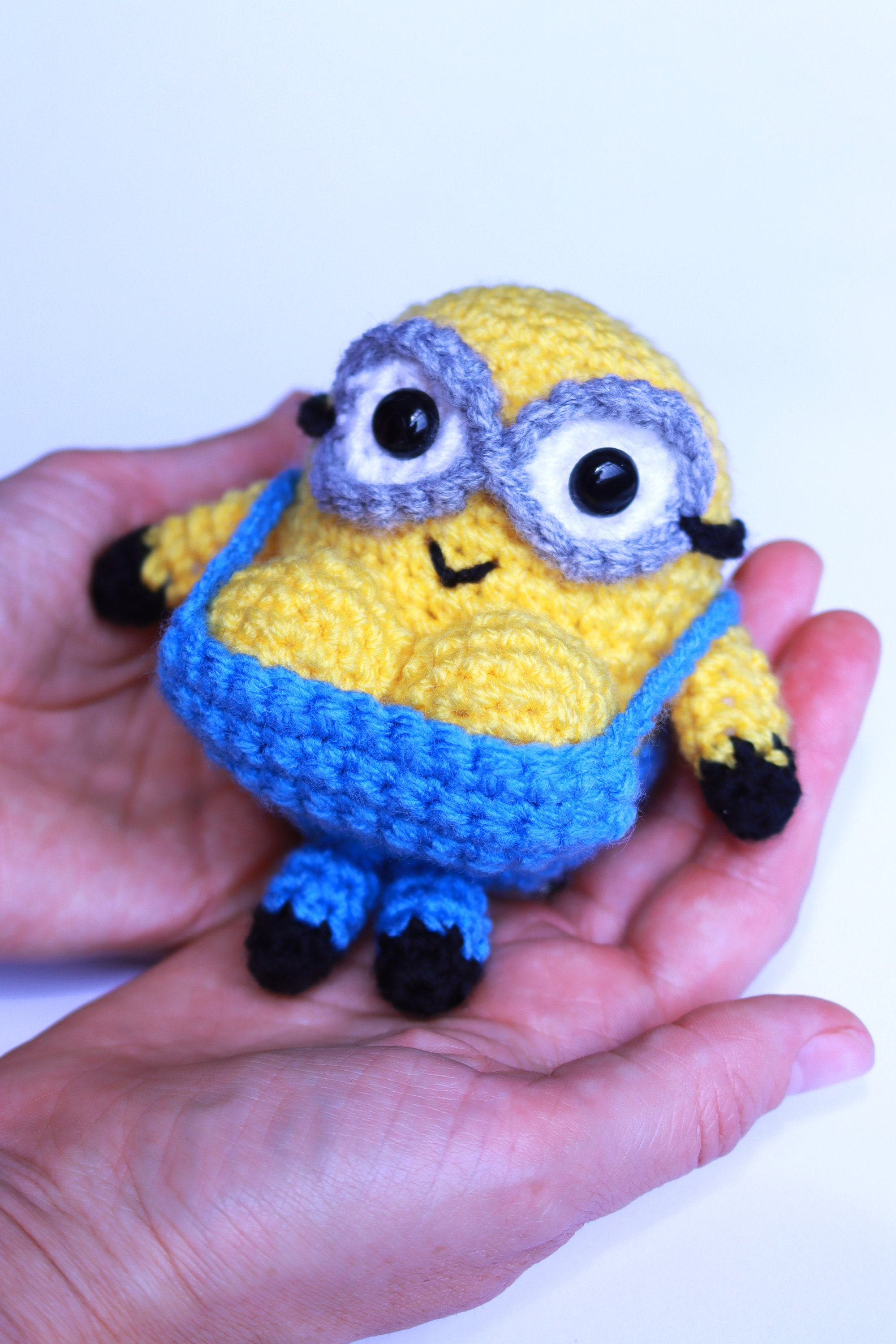 Minion Chichón Crochet Amigurumi Toy - Etsy