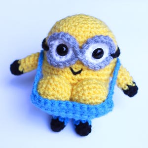 Minion Chichón Crochet Amigurumi Pattern - Etsy