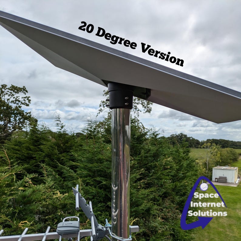 Starlink Generation 3 Pole Mount Adapter, E Played Aluminium No 3 D ...