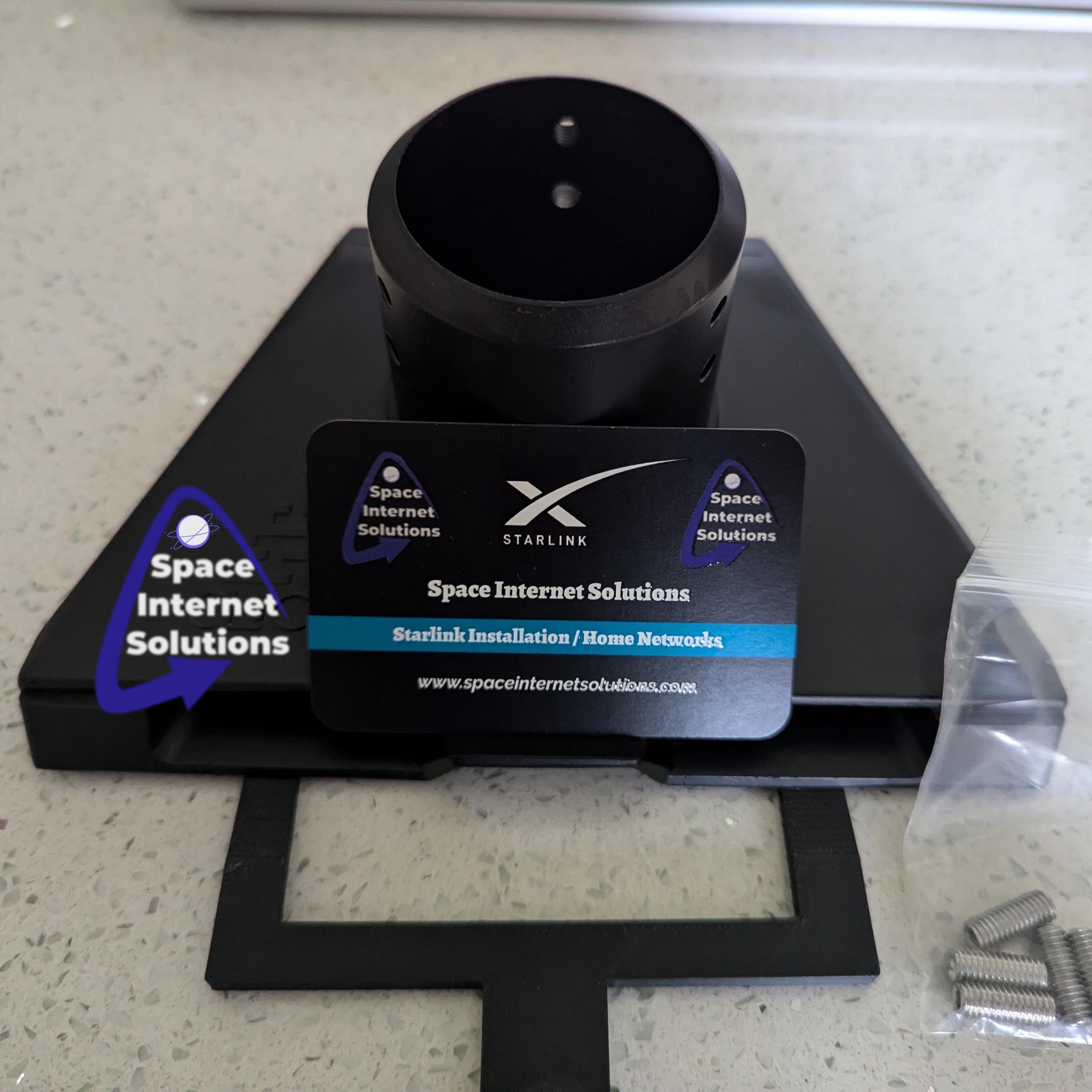 Starlink Generation 3 Pole Mount Adapter, E Played Aluminium No 3 D ...