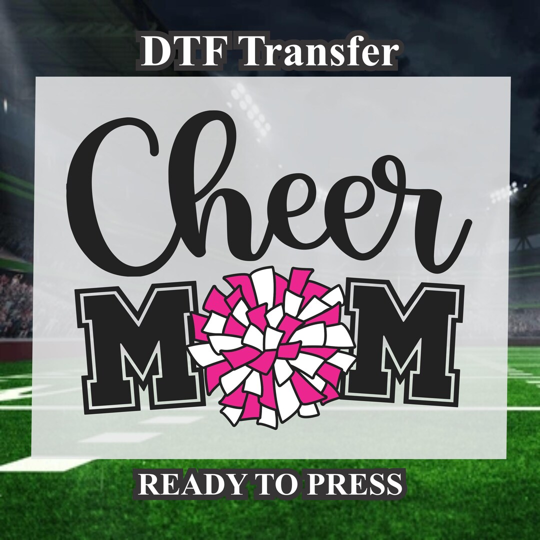 Cheerleader Transfer Design DTF. Ready to Press, Heat Transfer ...