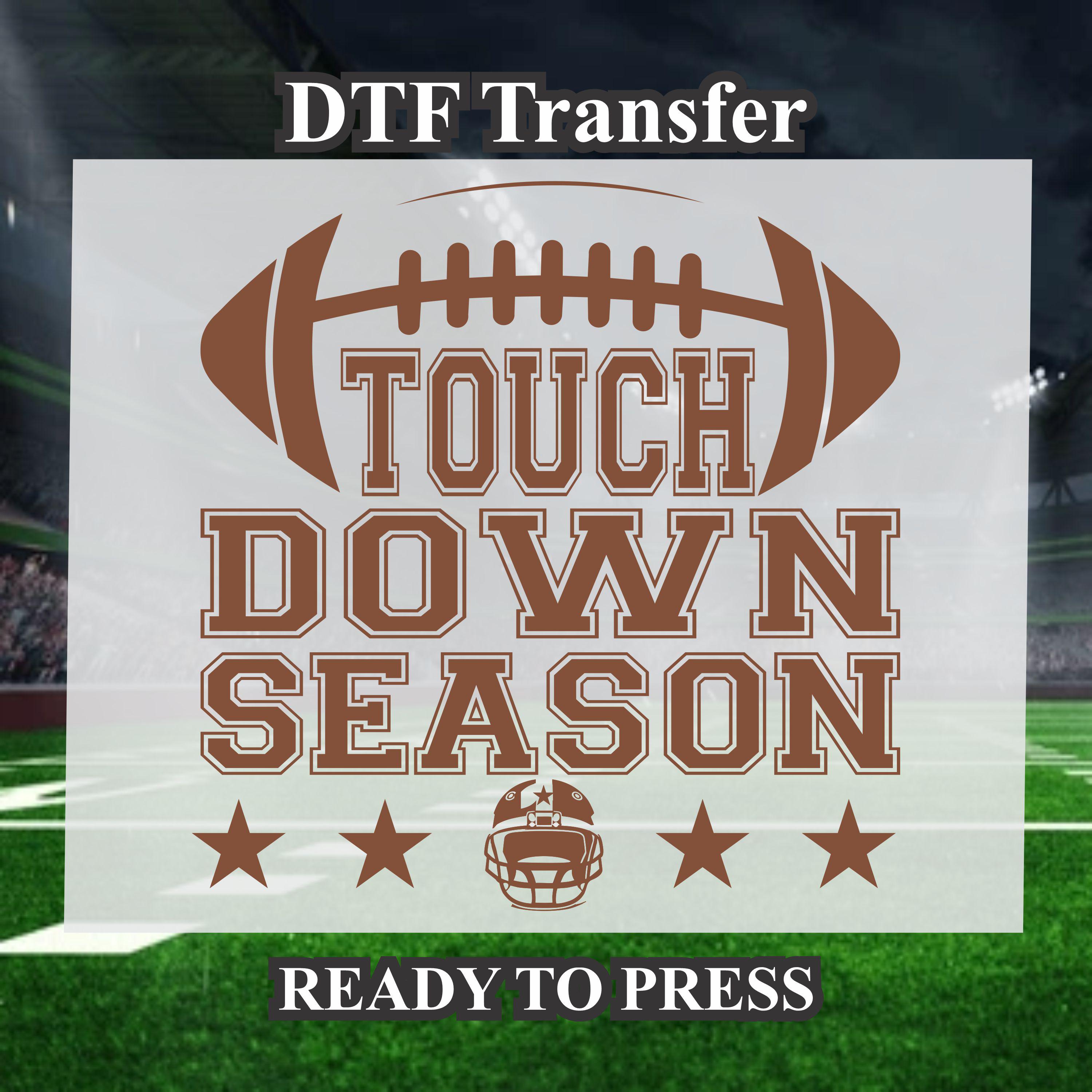 Football Transfer Design DTF. Ready to Press, Heat Transfer, Football ...