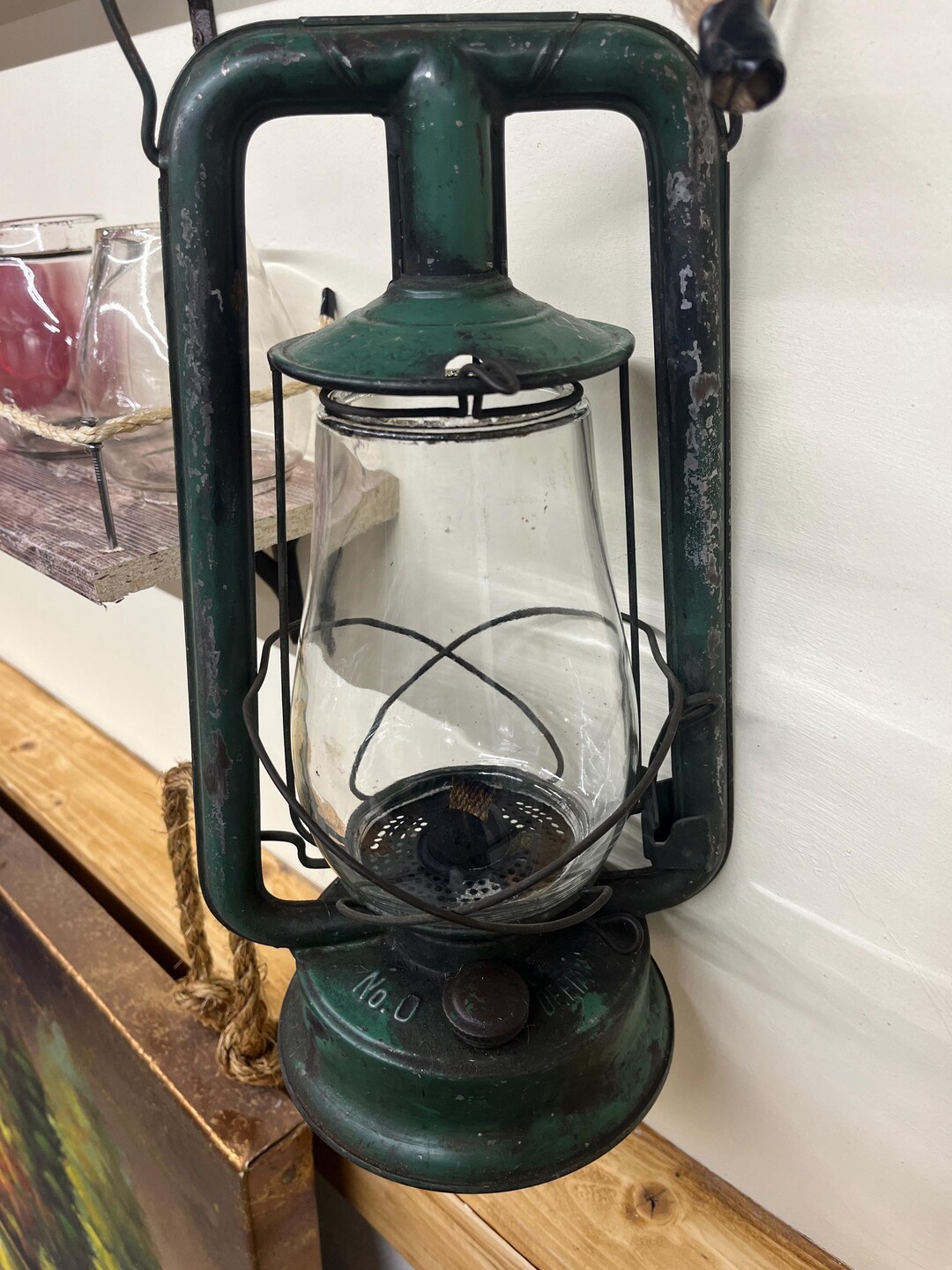 Embury No 0 Defiance Supreme Tubular Kerosene Lantern Clear Globe - Etsy