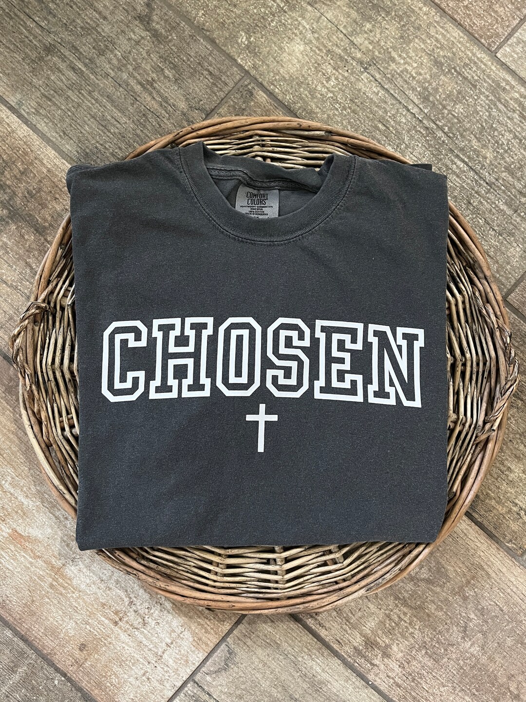 Chosen T-shirt, Christian T-shirt, Religious T-shirt, Comfort Colors ...