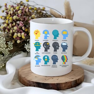 Psychological Feelings Mug, Mug Gift for Psychology Student, Retiree ...