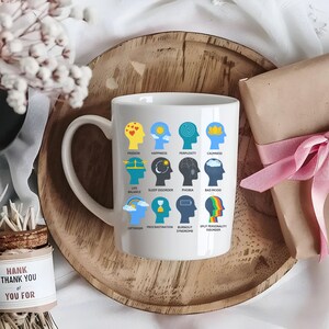 Psychological Feelings Mug, Mug Gift for Psychology Student, Retiree ...