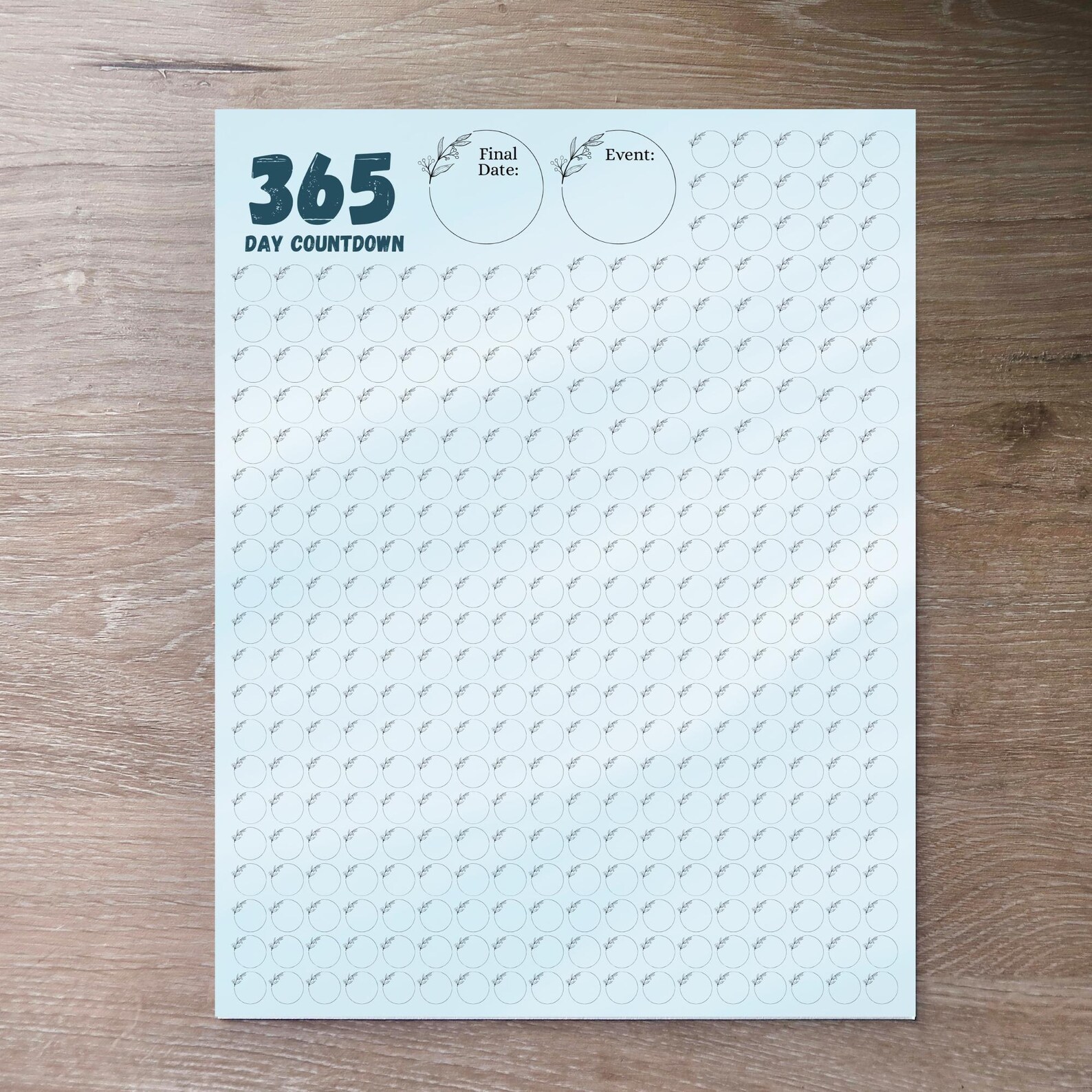 Wedding Countdown | 365 Day Countdown | Wedding Countdown Calendar ...