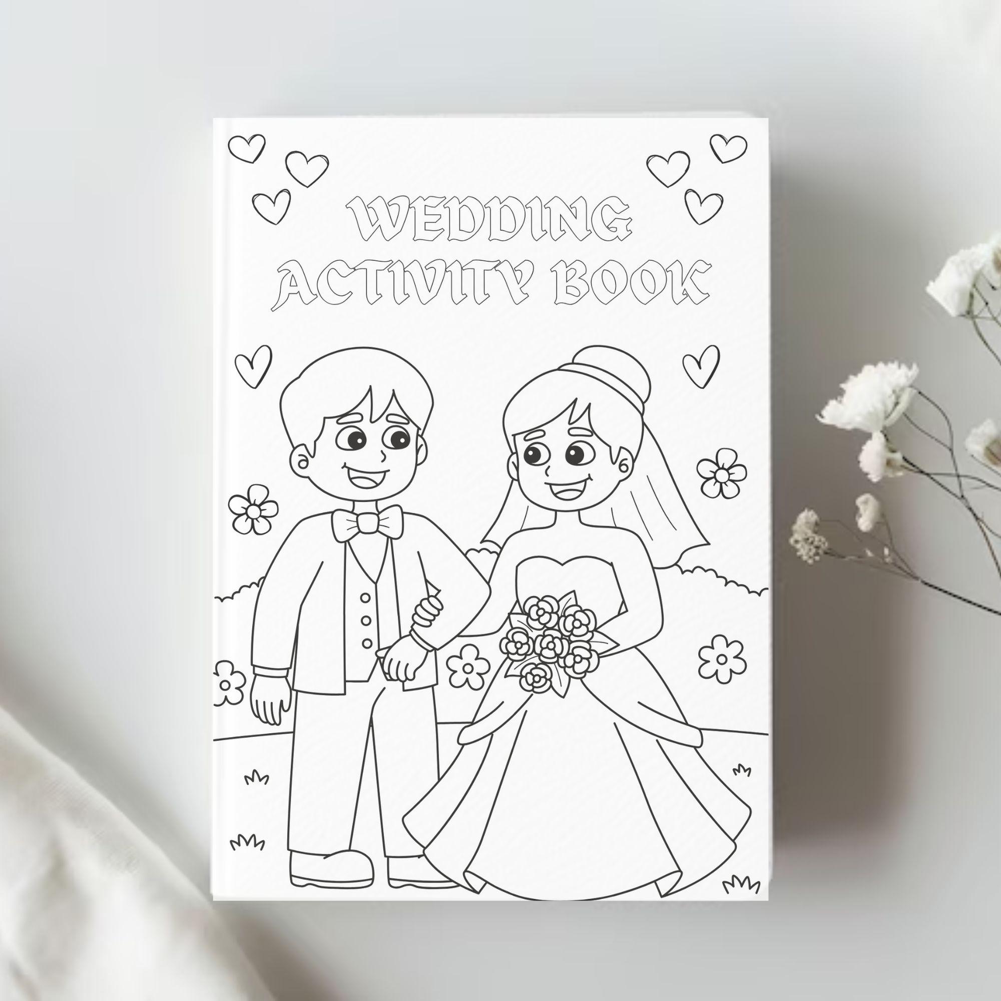 Kids Wedding Activity Book | Kid Wedding Activity Pack | Wedding ...
