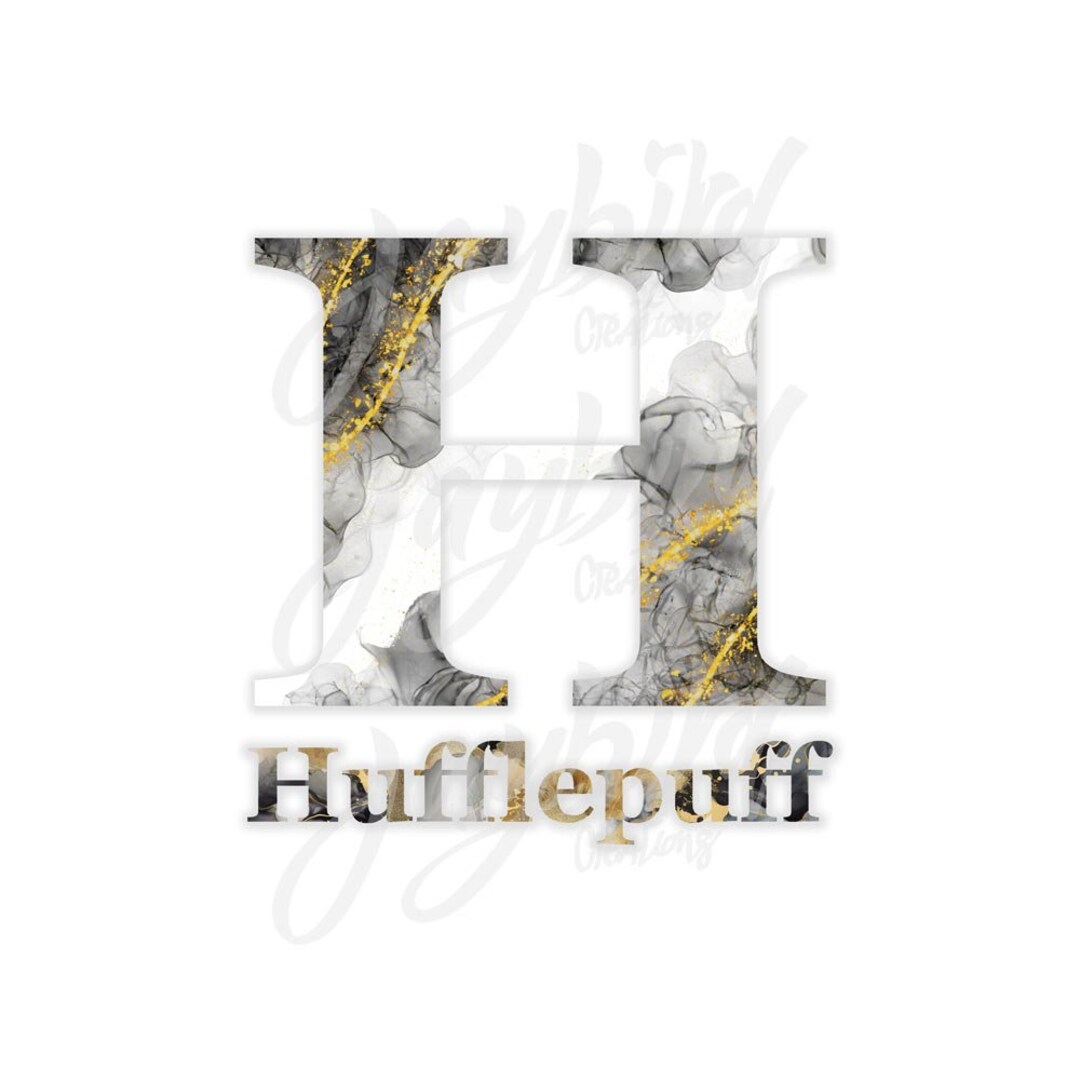 Hufflepuff House Letter Digital Print - Etsy