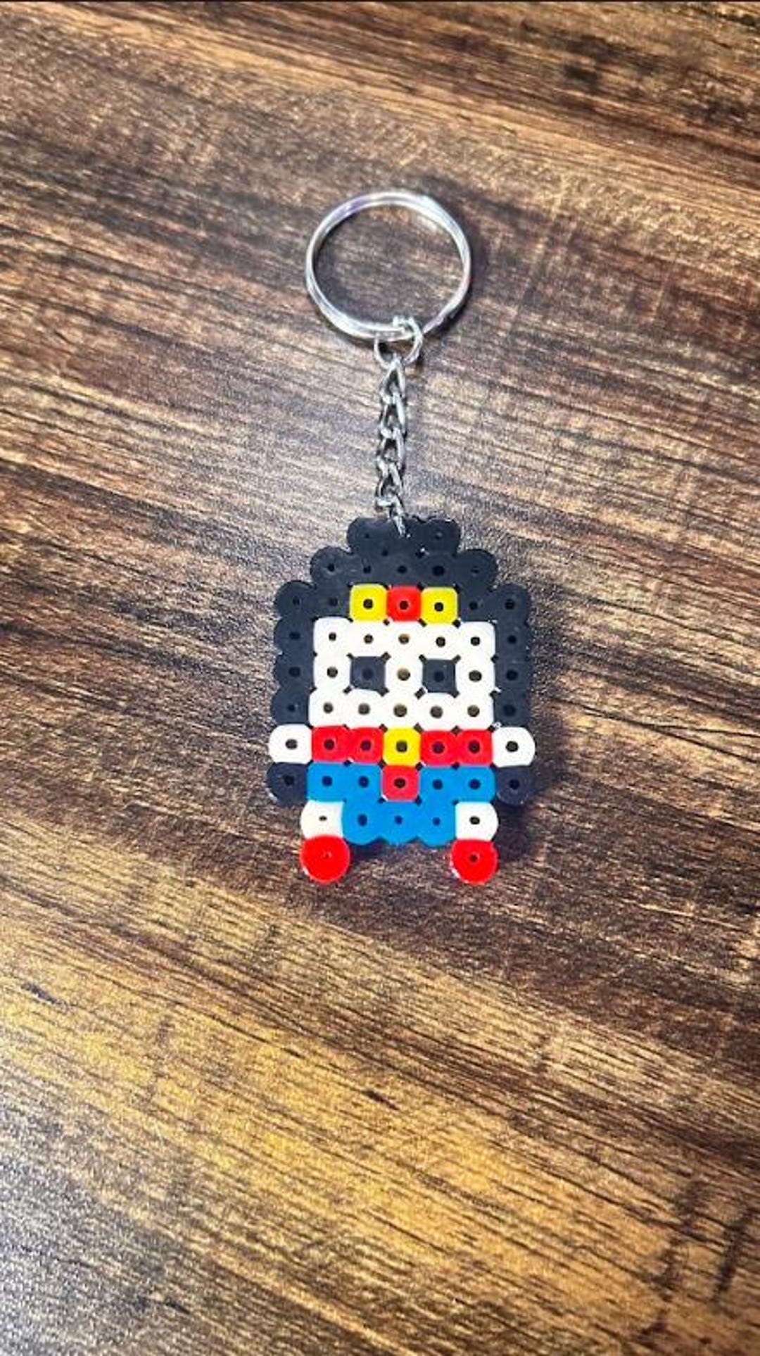 Perler Bead Wonder Woman Keychain - Etsy