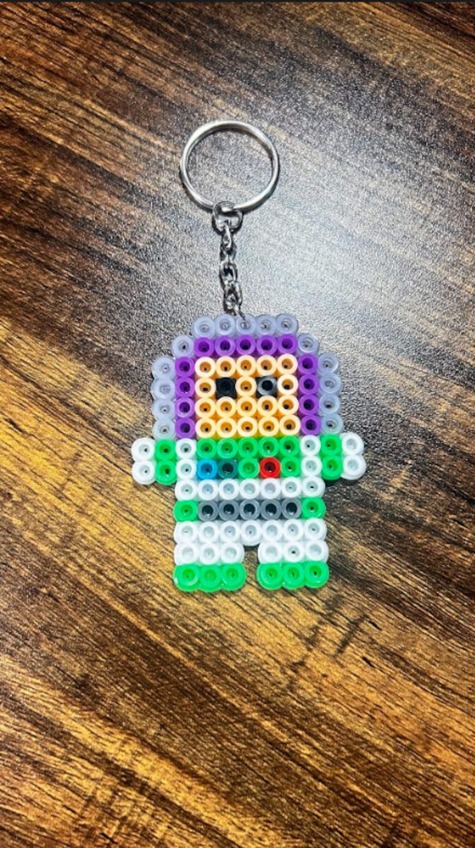 Buzz Lightyear Fuse Bead Keychain - Etsy