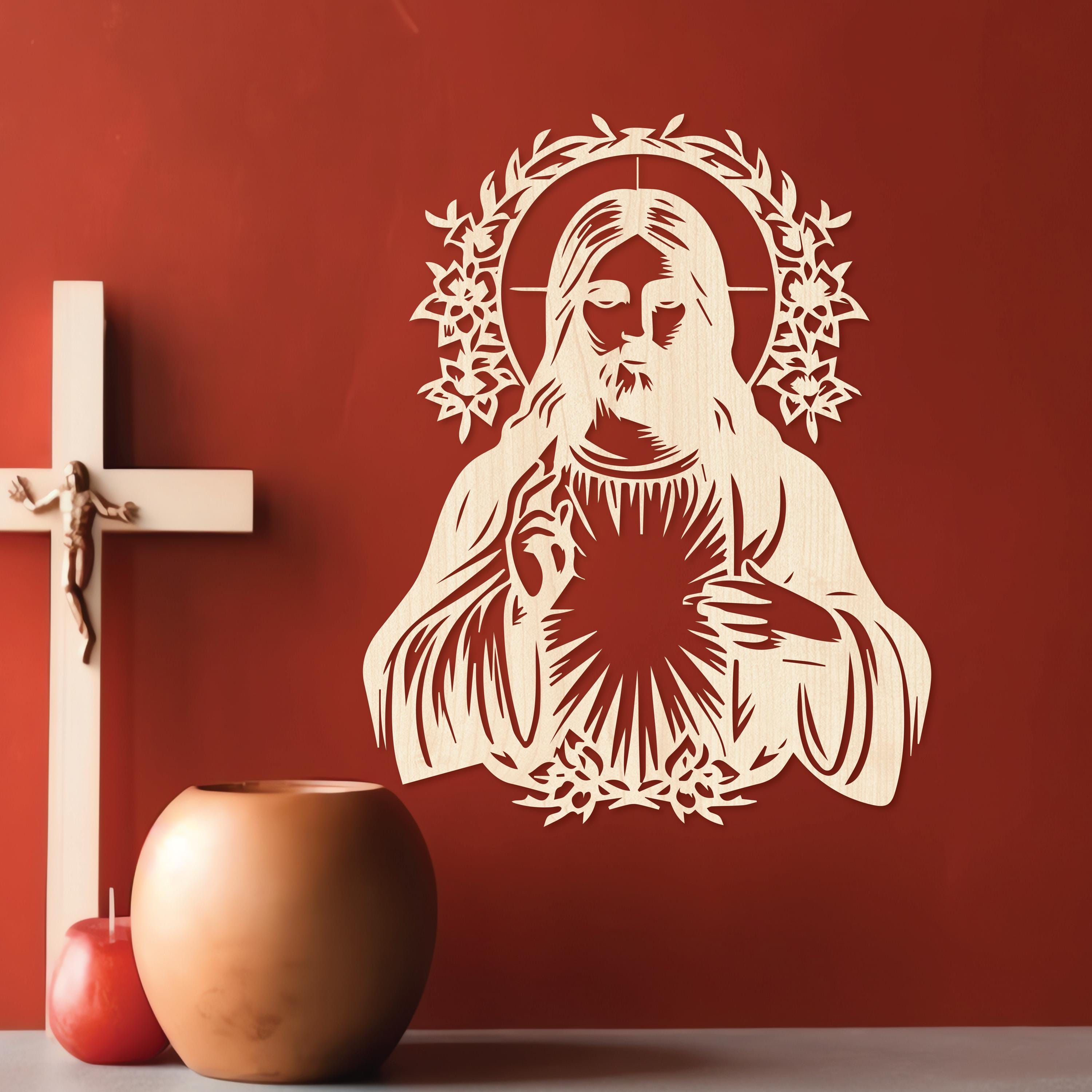 Jesus Christ Laser Cut Files,jesus Face,jesus Cross Files Set,metal and ...