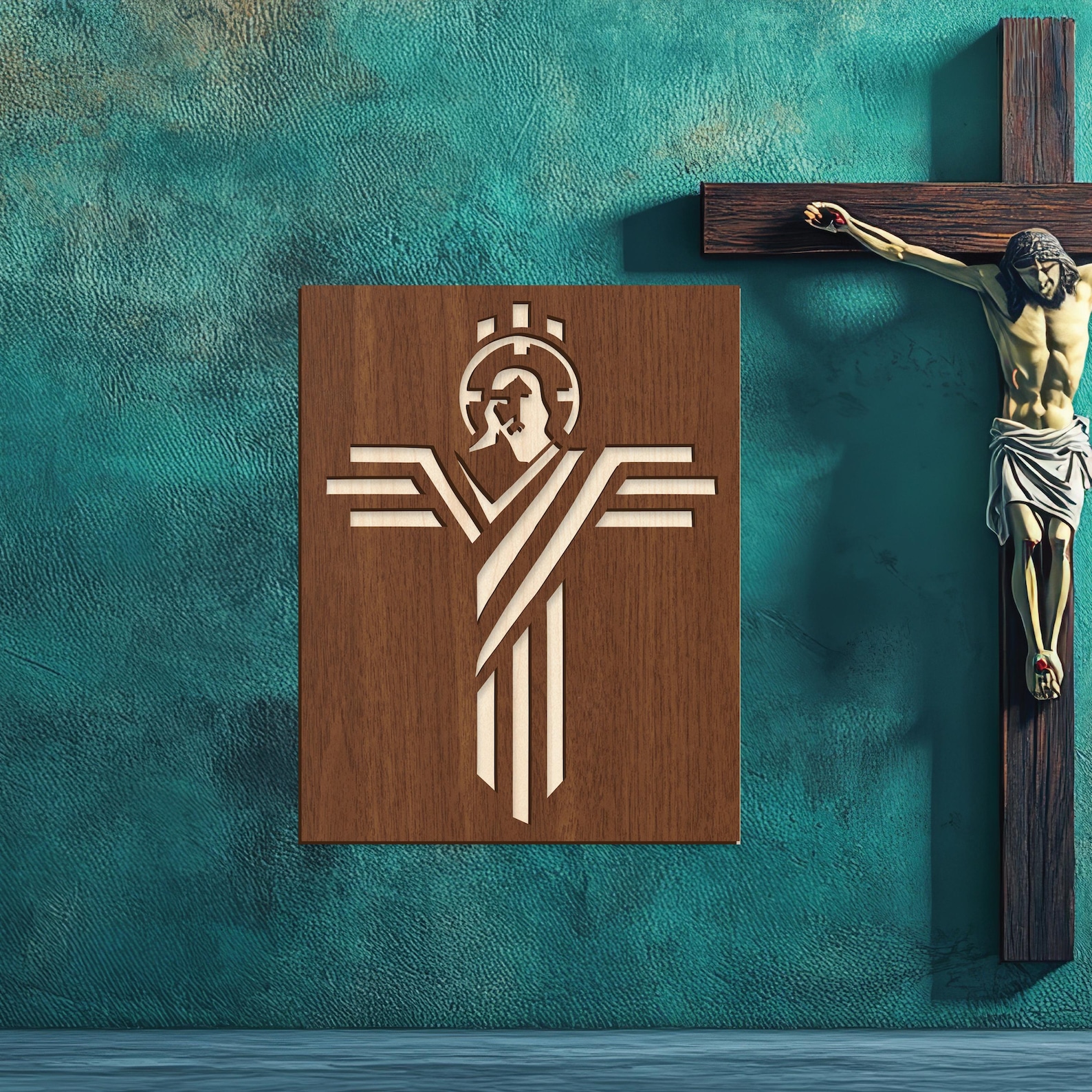 Jesus Christ Laser Cut Files,jesus Face,jesus Cross Files Set,metal and ...