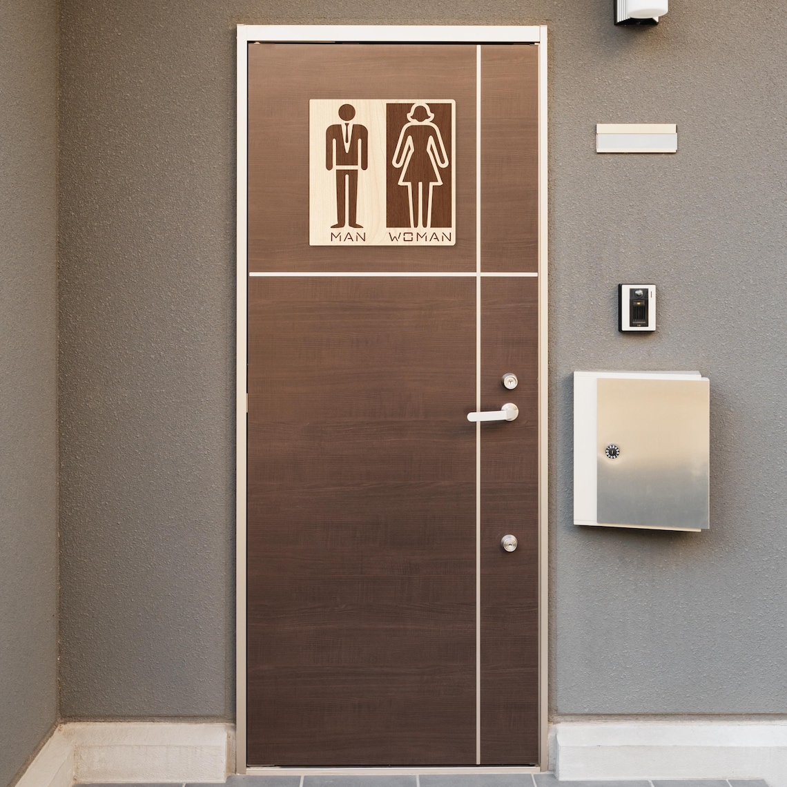 Wc Restroom Sign,wc Laser Cut Files,restroom Laser Cut Files,metal and ...