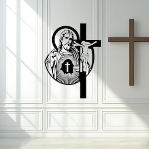 Jesus Christ Laser Cut Files,jesus Face,jesus Cross Files Set,metal and ...