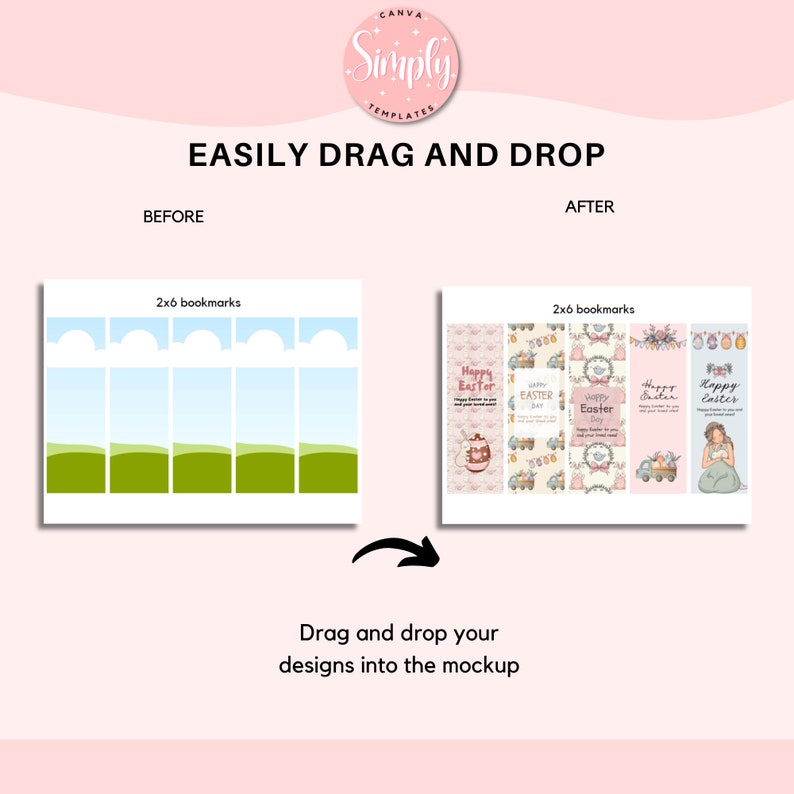 Canva Bookmark Template, Design Your Own Bookmark, Editable Bookmarks ...