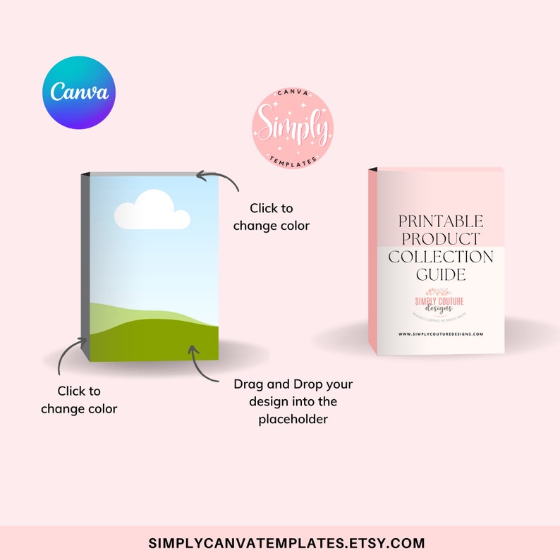 Canva Box Mockup Templates, Canva Mockup, Box Mockup, Software Box ...