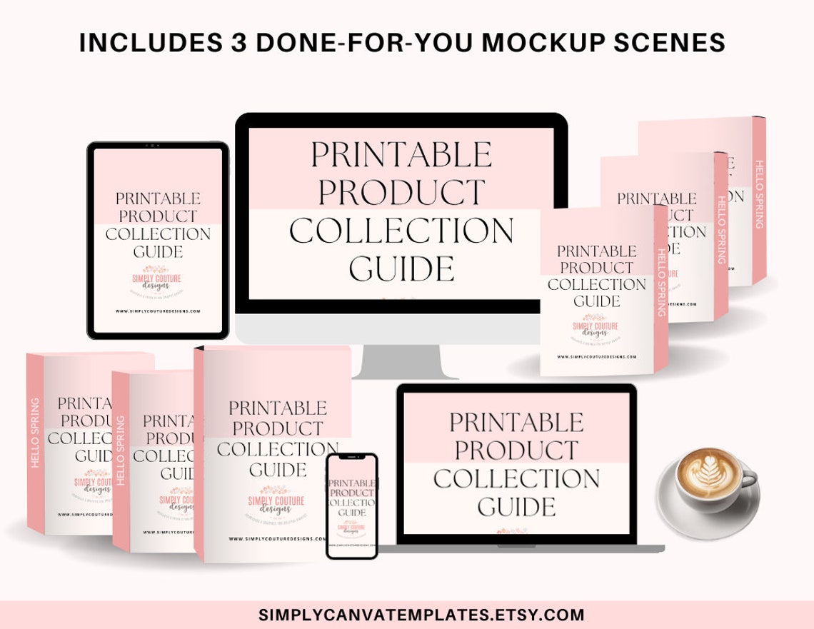 Box Mockup Canva, Software Box Mockup, 3D Box Mockup Canva, Canva Box ...