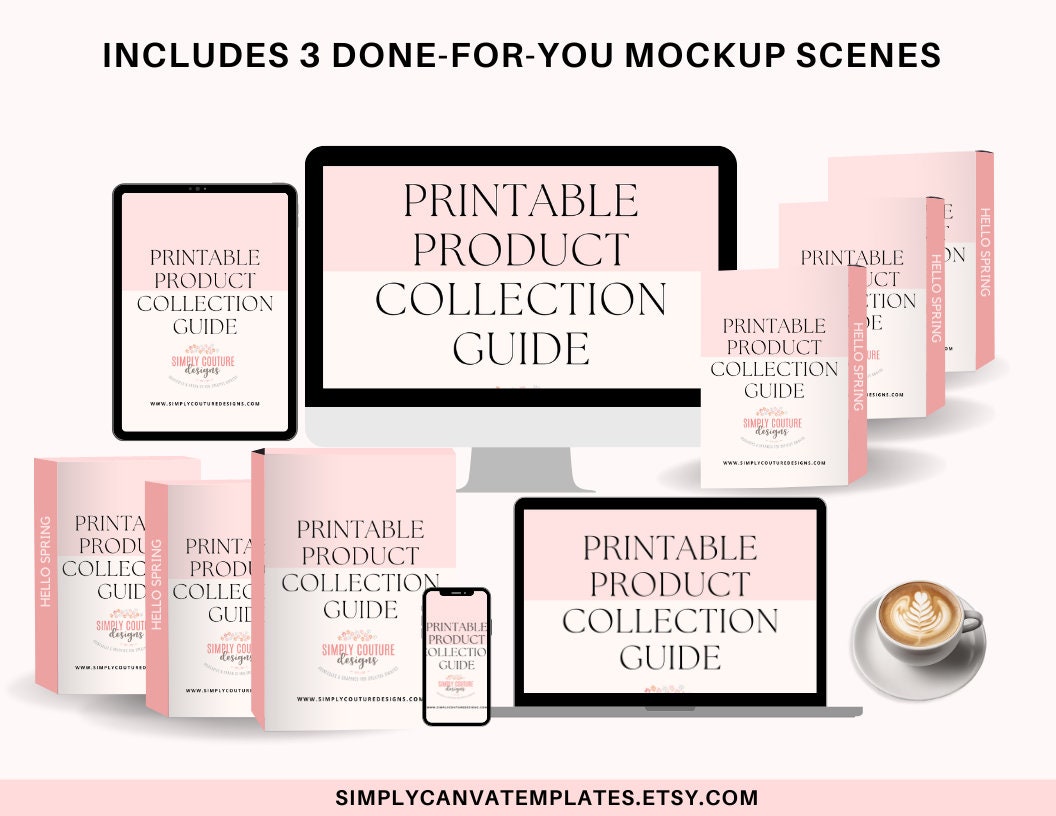 Canva Box Mockup Templates, Canva Mockup, Mockup Box, Software Box ...