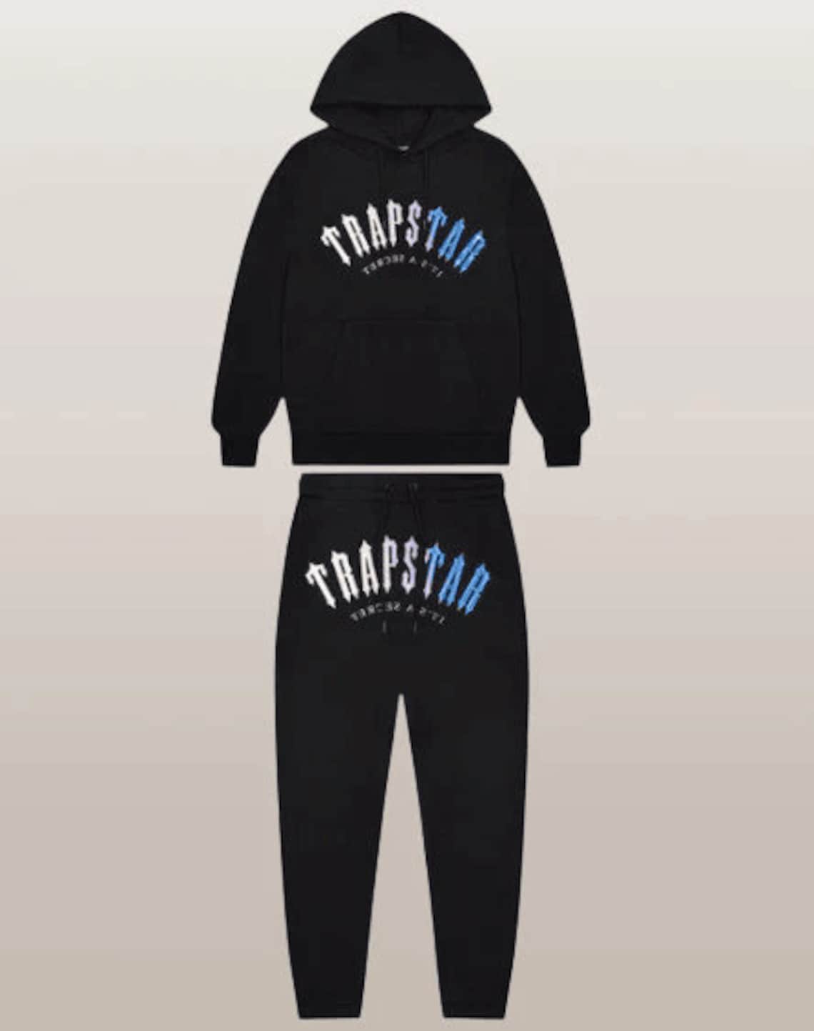 Trapstar Tracksuit Trapstar Streetwear Tracksuit/black-grey Designer ...