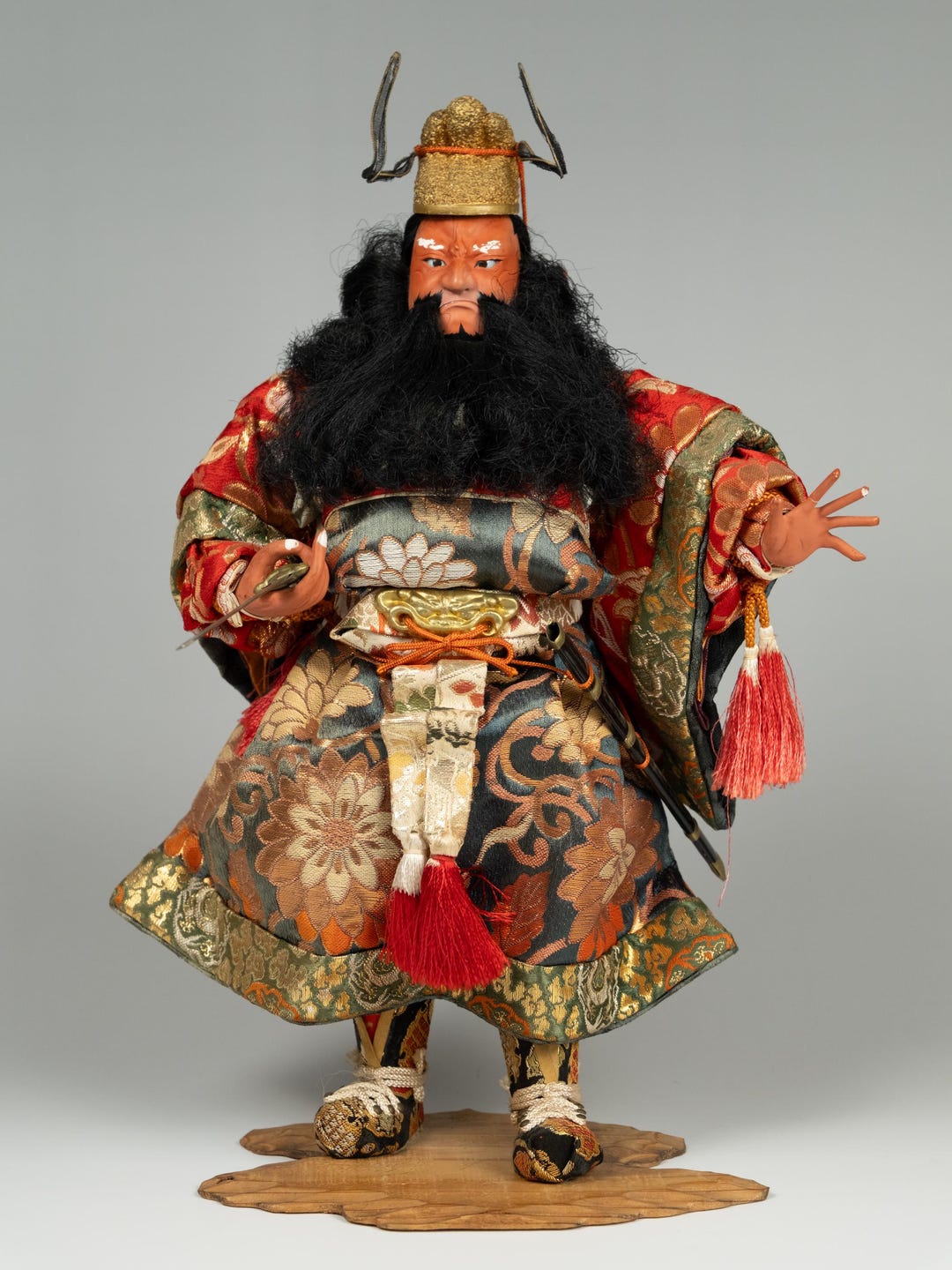 Antique Shoki the Demon Queller Samurai Doll Showa Era 1960s May ...