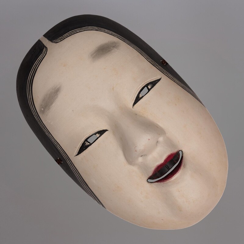 Noh Mask - Etsy