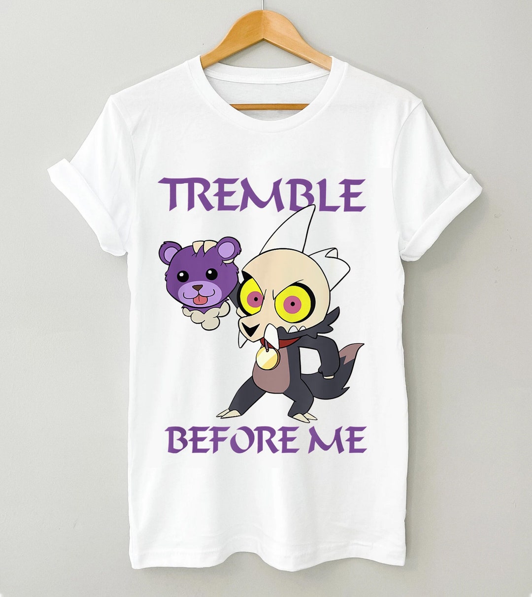 Disney King Tremble Before Me Owl House Shirt the Owl House - Etsy