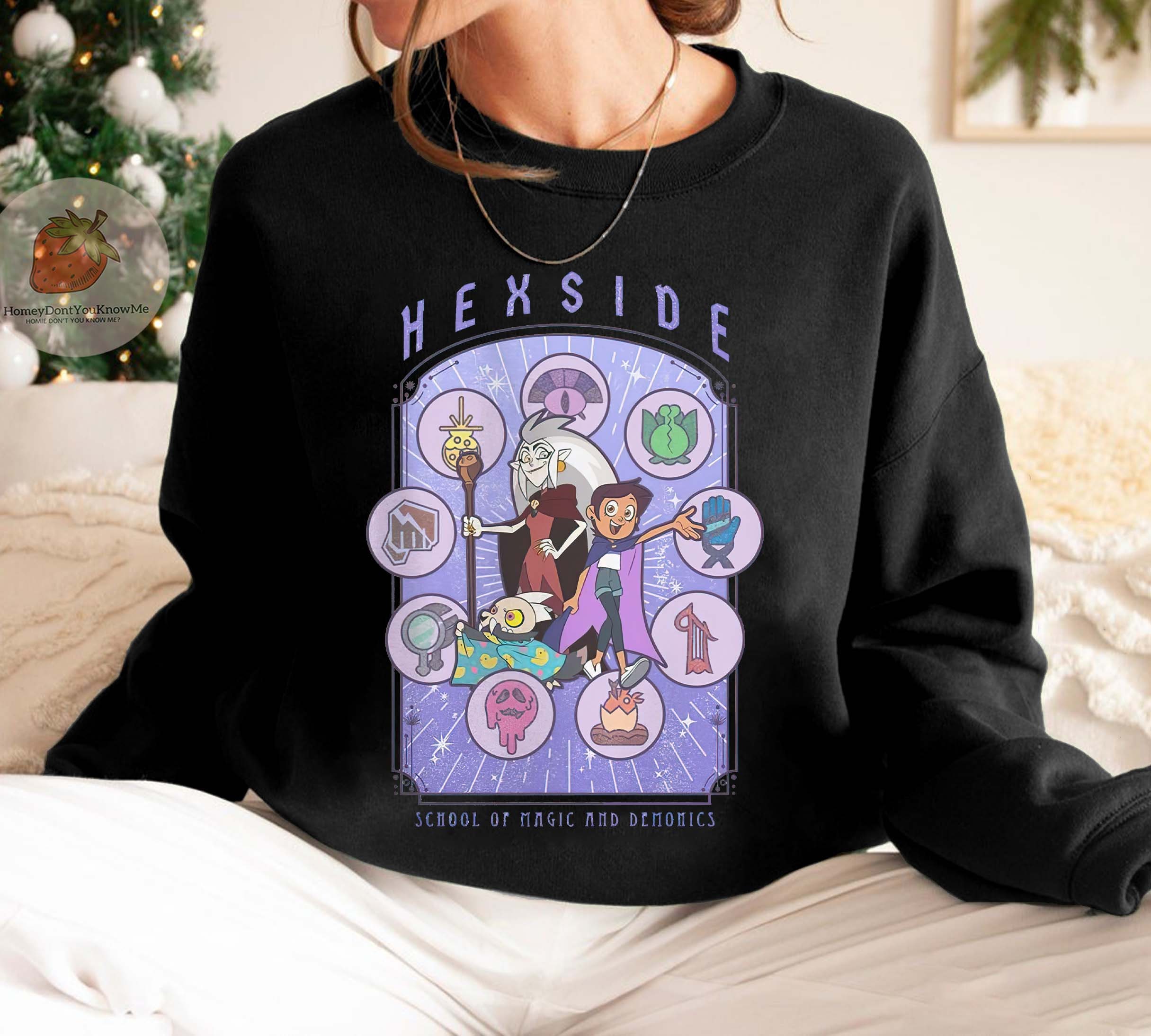 The Owl House Hexside School of Magic and Demonics T-shirt - Etsy Canada