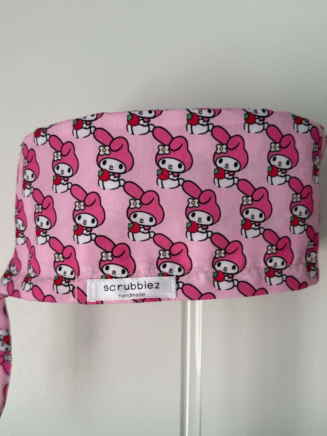 My Melody Strawberries Scrub Cap - Sanrio Scrub Cap, Scrub Hat, Womens ...