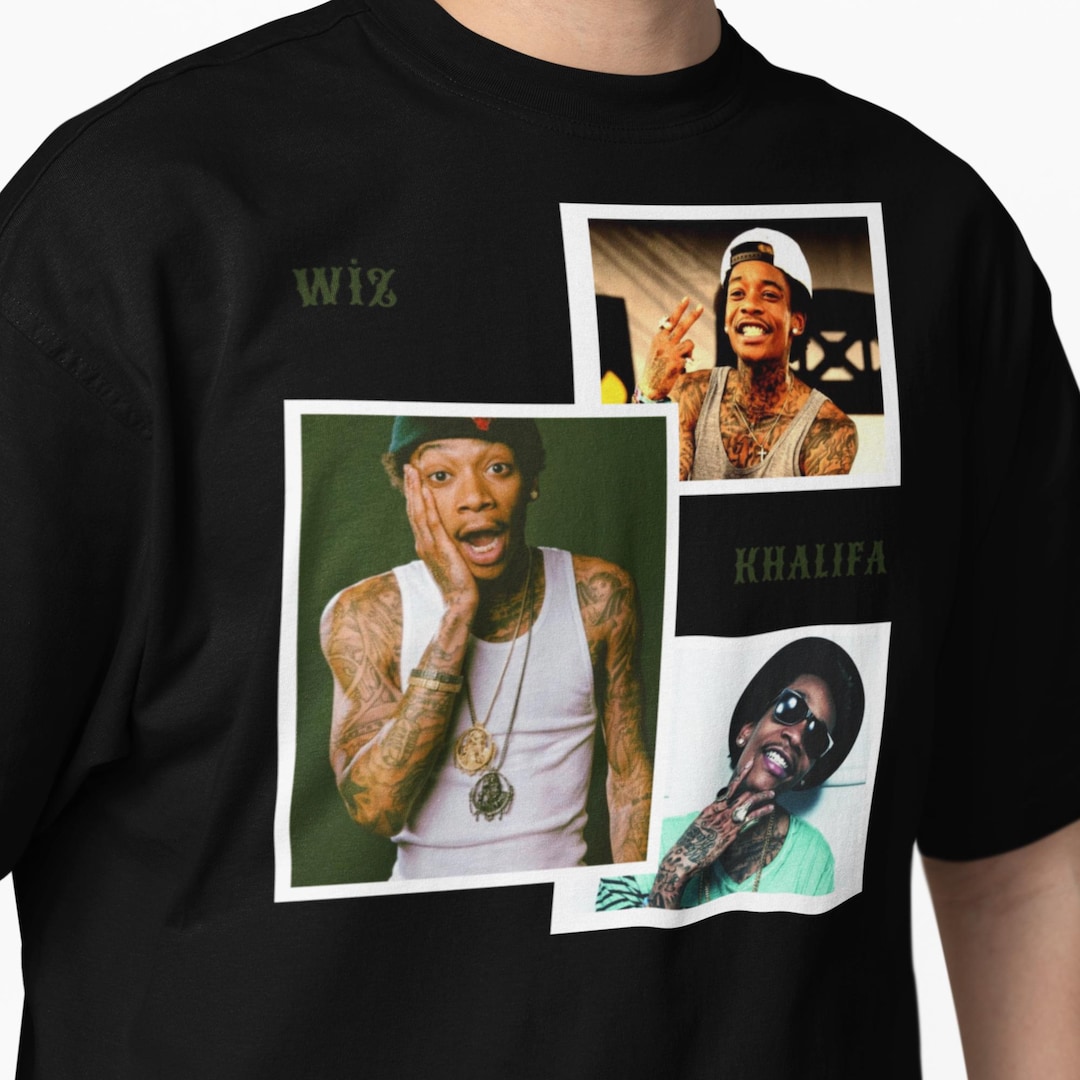 Wiz Khalifa Shirt, Wiz Khalifa T-shirt, Wiz Khalifa Vintage 90s T-shirt ...