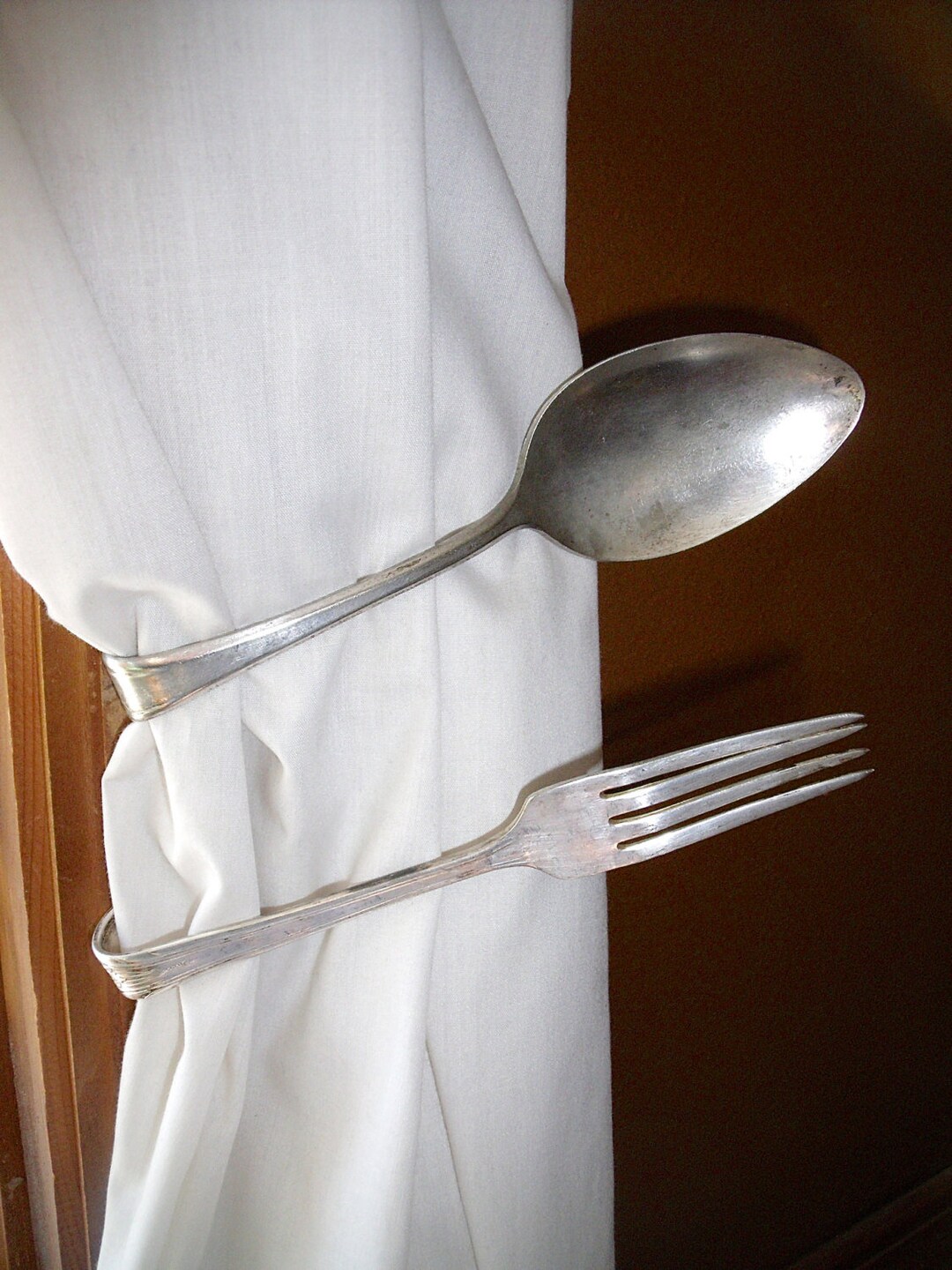 Vintage FORK and SPOON TIEBACKS Tie Backs-1 Pair Eclectic - Etsy Singapore