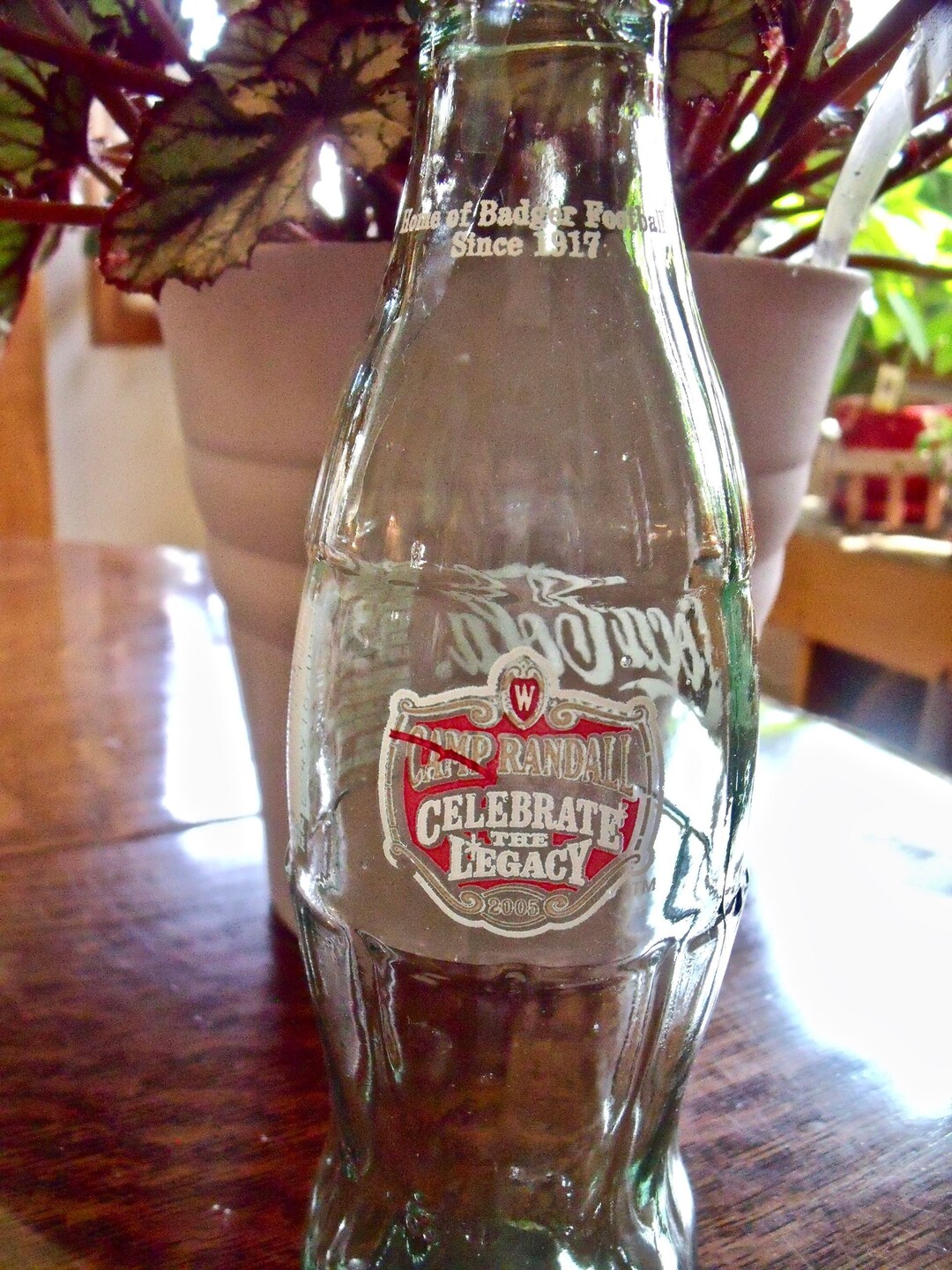 COCA-COLA Vintage Soda Pop BOTTLE**8 Oz.*"celebrate the Legacy Camp ...