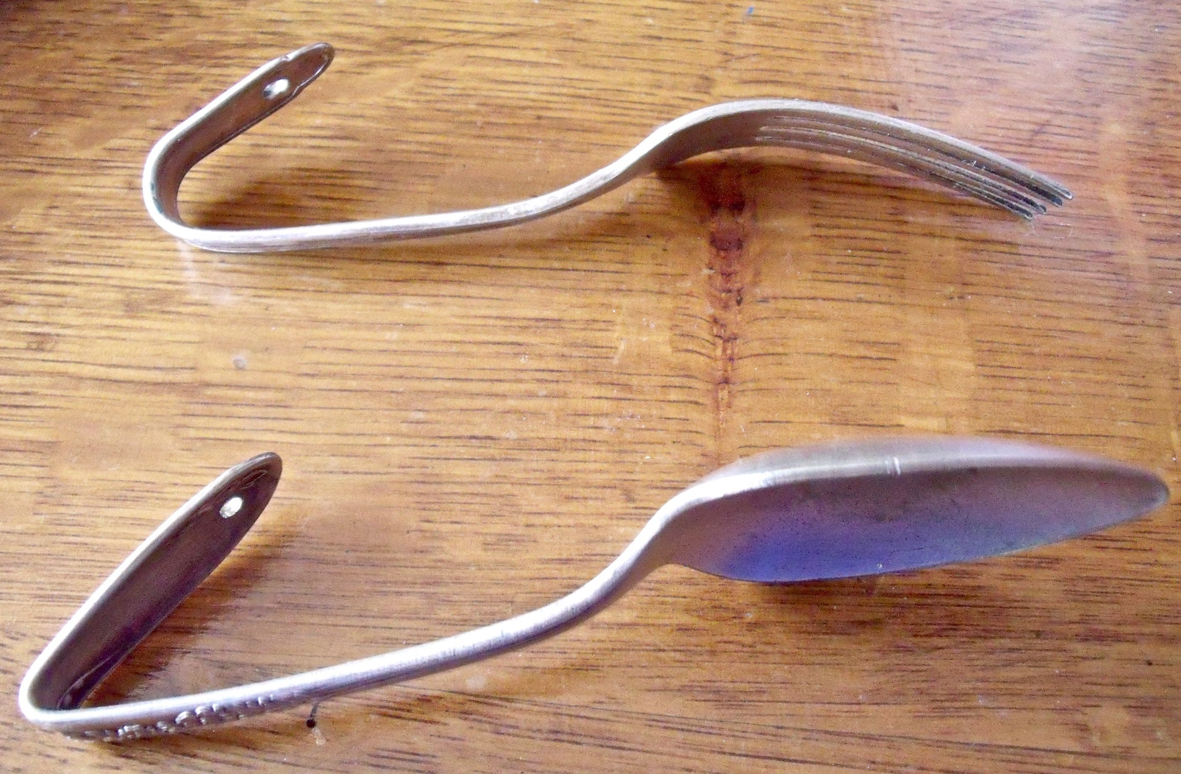 Vintage FORK and SPOON TIEBACKS Tie Backs-1 Pair Eclectic - Etsy Singapore