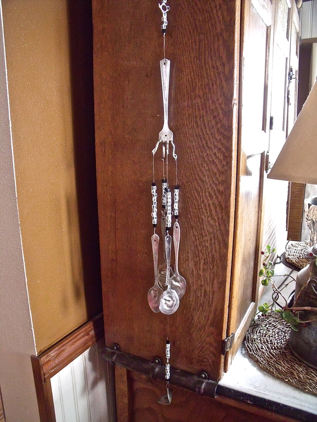 Sale--wind CHIME From Recycled,repurposed,upcycled Silverware-"tea Time ...