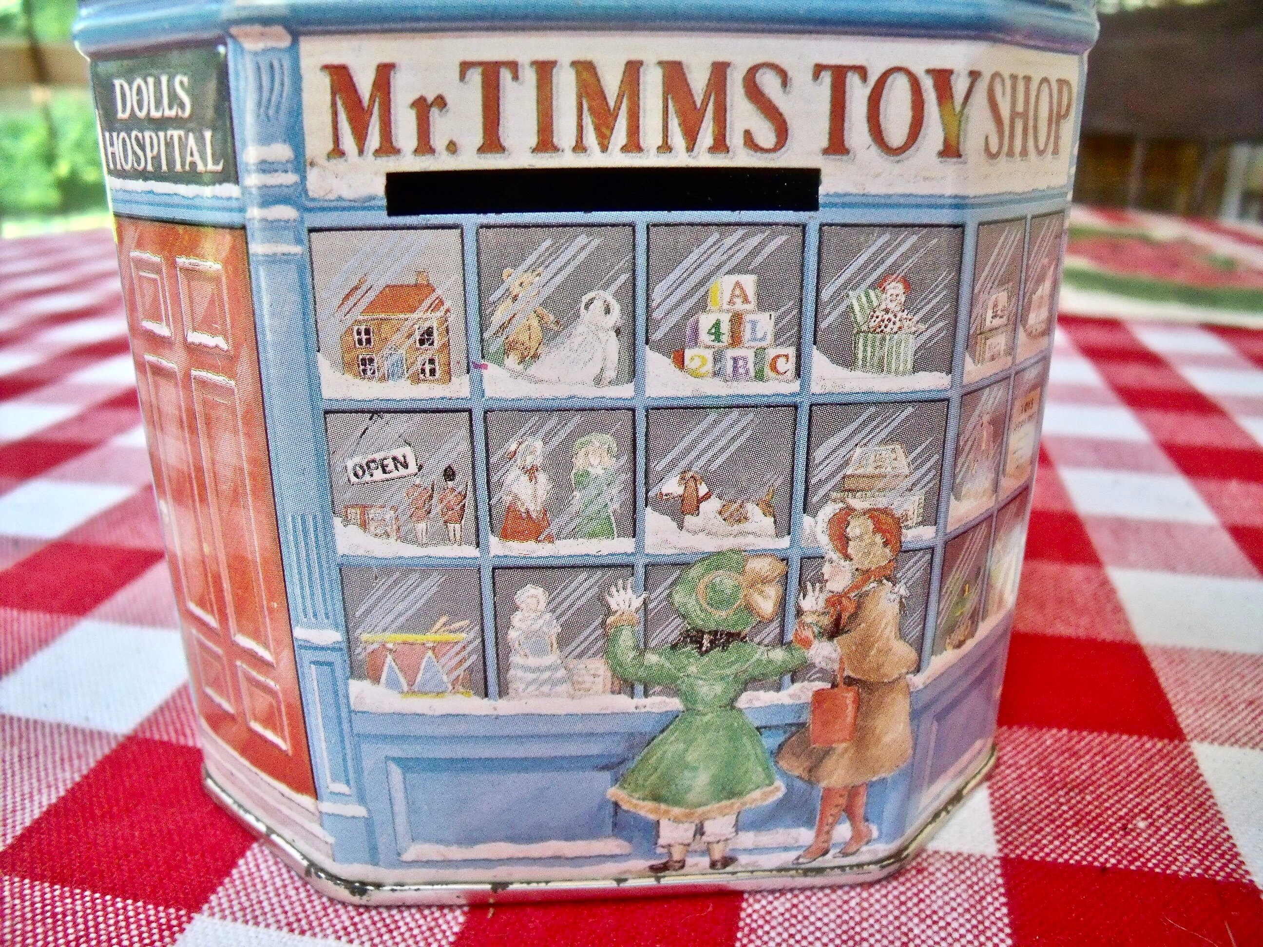 Mr. TIMMS TOY SHOP Bank1982 Made in EngLandDesigned by - Etsy Polska