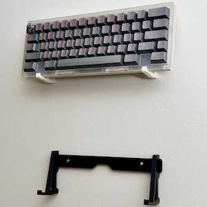 Wall Mounted Mechanical Keyboard Display | Adjustable Width | Easy ...