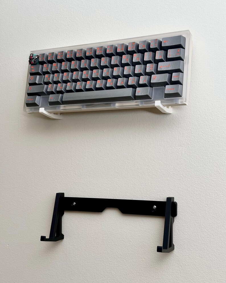 Wall Mounted Mechanical Keyboard Display | Adjustable Width | Easy ...
